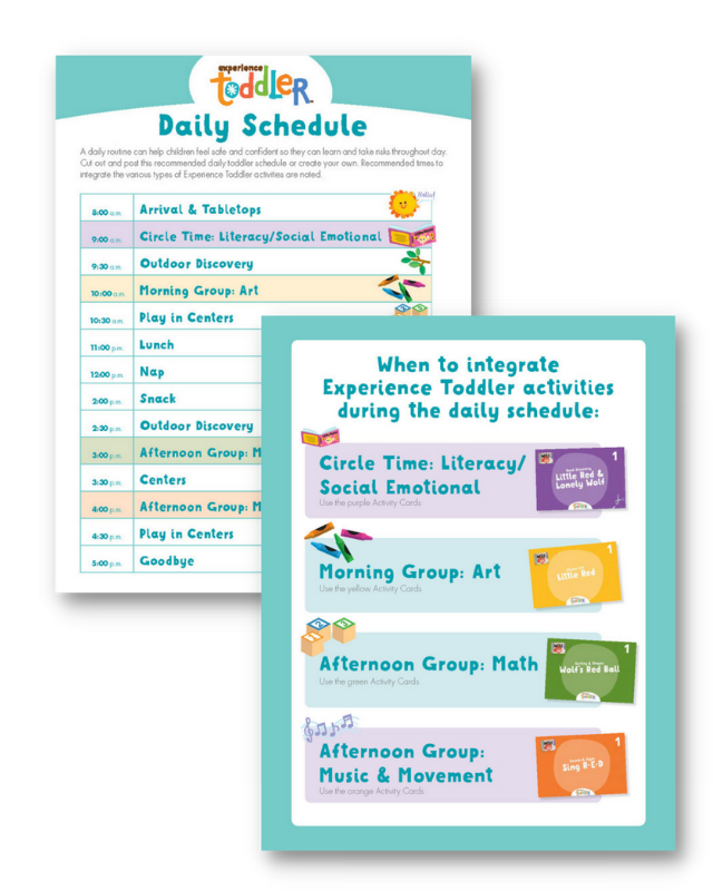 Integrating Experience Toddler Into The Daily Schedule